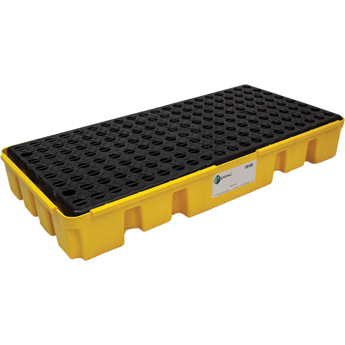 ENPAC Low Profile Spill Pallet, 25.5 US gal. Spill Capacity, 49" x 24 ...
