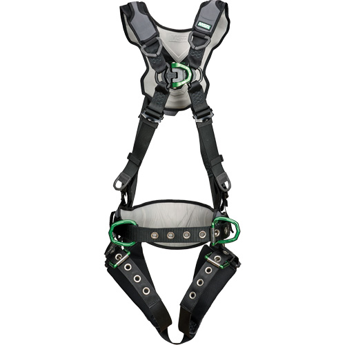MSA V-Flex Construction Harness, CSA Certified, Class ALP, 230 lbs, Cap ...