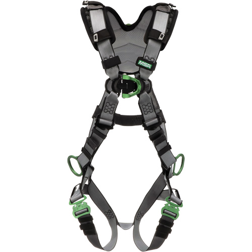 MSA 10194865 V-Fit Safety Harness, CSA Certified, Class ALP, X-Large ...