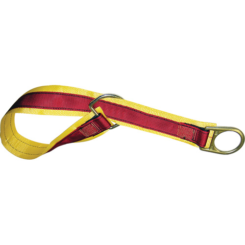 MSA SFP2267504 4' Anchorage Connector Strap, D-Ring, Temporary Use