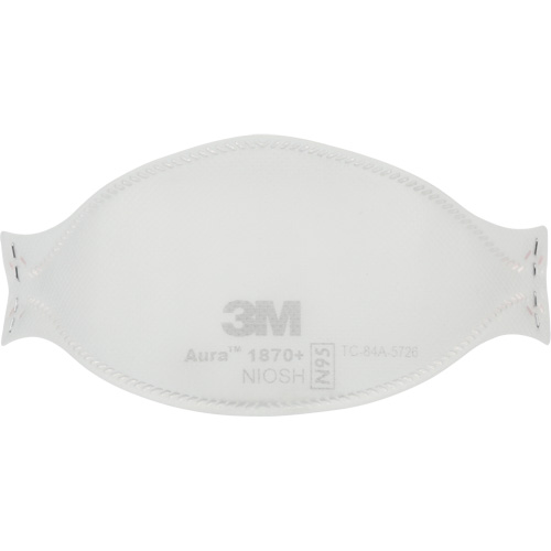 3M 1870+ Aura Health Care Particulate Respirator & Surgical Mask 1870+, N95, NIOSH/FDA-Approved ...