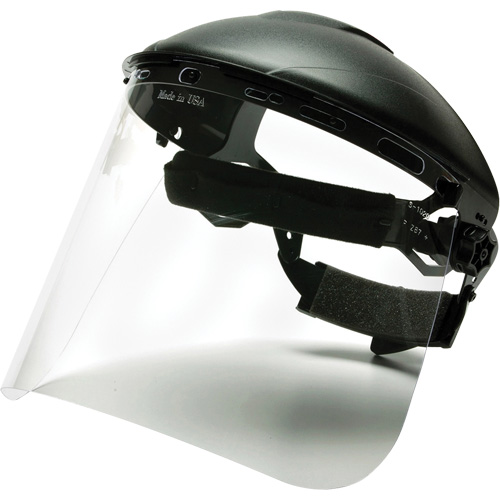 Pyramex S1010 Face Shield, Polyethylene, Meets ANSI Z87+