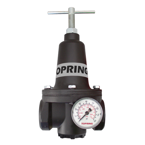 Topring 52.370 Regulators (Gauge Included), 1-1/2" NPT, 300 psi Max ...