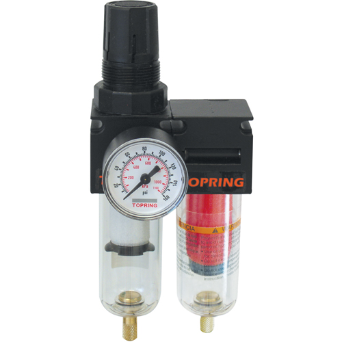 TOPRING Filter/Regulator & Coalescing Filter (Gauge Included) TA743 (50 ...