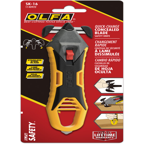 Olfa 1140922 Concealed Blade Safety Cutter