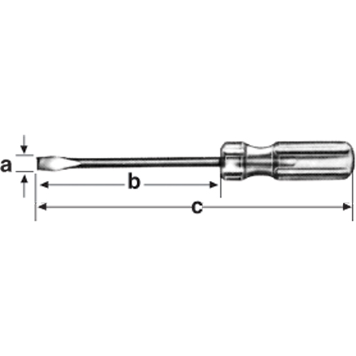 AMPCO Screwdrivers TD614 (S-49) | Shop Non-Sparking Screwdriver | TENAQUIP