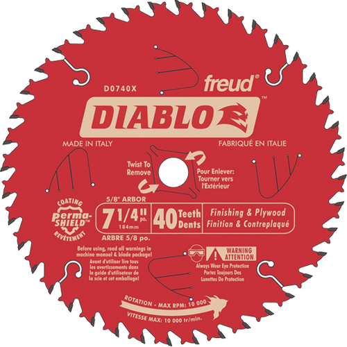 Freud Contractor Saw Blades Diablo® Finishing Saw Blades Tex006