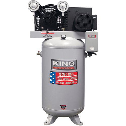 KING CANADA Industrial Compressors TLV744 (KC-7180V1-MS) | Shop ...