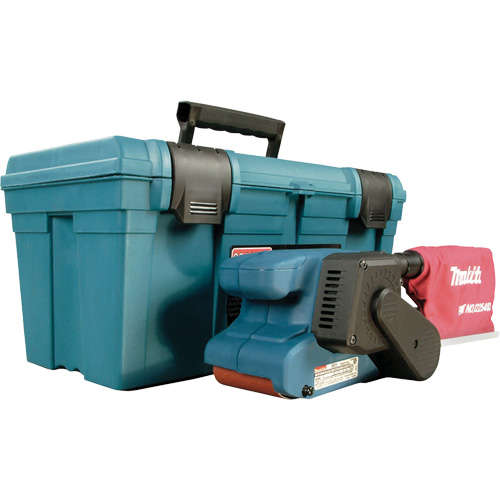 Makita variable speed belt sander store