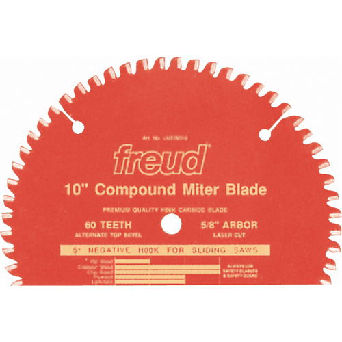 FREUD TCS Sliding Compound Miter Blades Industrial Blades TT834 ...