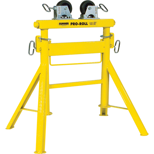 Sumner 780441 Pro Roll Pipe Stand, 2000 lbs. Load Capacity, 36" Pipe ...