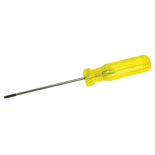 GRAY TOOLS Electrician's Slotted Screwdriver TYP604 (30404) | Shop Slot ...