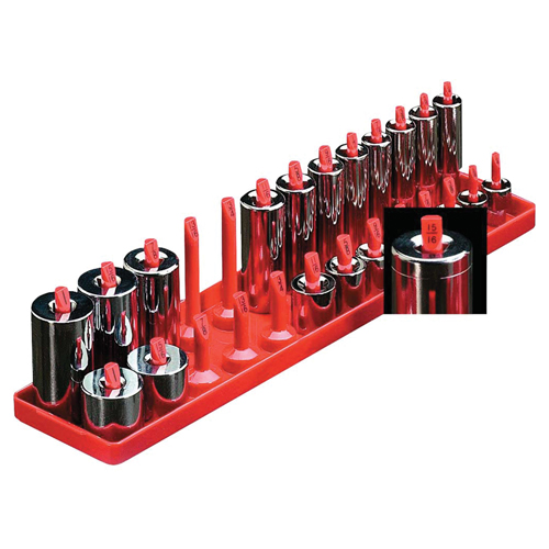 Gray Tools 91201 Plastic Socket Organizer