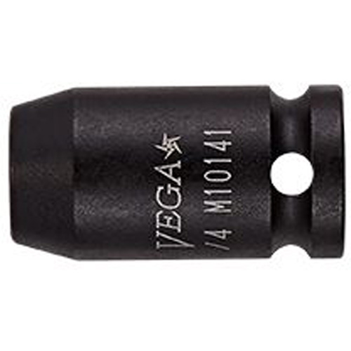 Vega M11301 Socket, Impact, 13 mm, 1/4" Drive, 6 Points