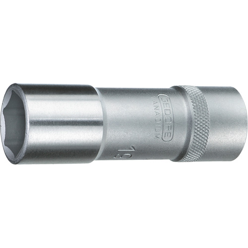 Gedore 1718800 UD Profile Long Sockets, 16 mm, 1/2" Drive, 6 Points