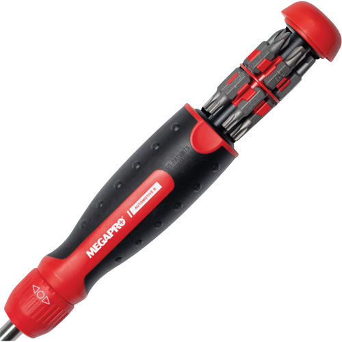 Megapro 211R1C36RD 13-in-1 Automotive Ratcheting Multi-Bit Screwdriver ...