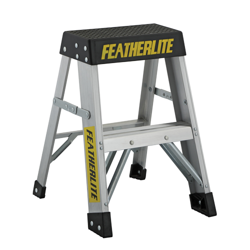 Featherlite 3402 Industrial Extra Heavy-Duty Step Stool/Ladders, 2 ...