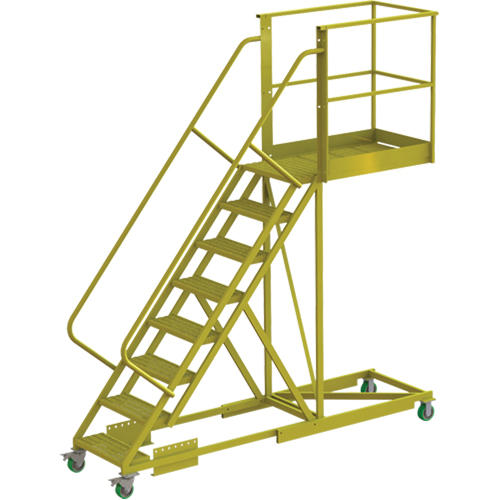 Tri-Arc Manufacturing UCS500840242 Cantilever Rolling Ladder, Supported ...