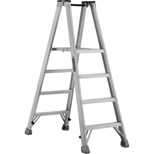 LOUISVILLE LADDER Industrial Heavy-Duty Aluminum 2-Way Platform ...
