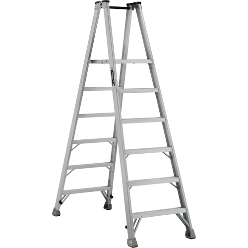 LOUISVILLE LADDER Industrial Heavy-Duty Aluminum 2-Way Platform ...
