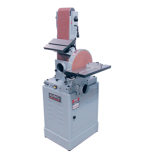 King Canada KC-788FX Ponceuses à bande 6" x 48" à disque 12", 6" la x ...