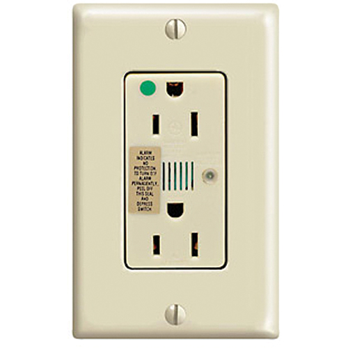 LEVITON Hospital Grade Surge Protective Receptacle - 120V, 15A Duplex ...