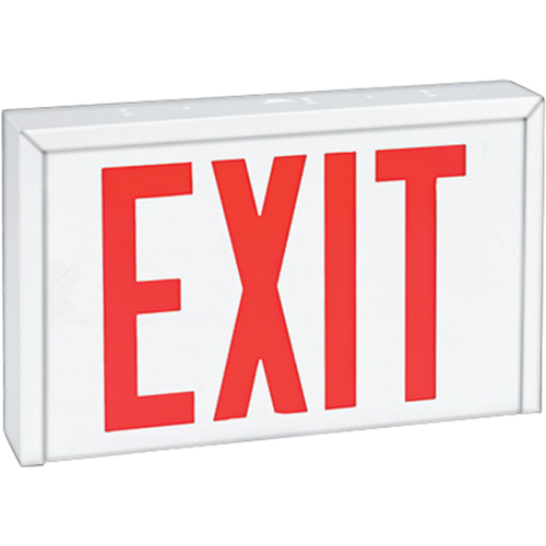 Beghelli SL-E-SP-L-R-U-M Stella Exit Signs - Exit, LED, 12" L x 12" W ...