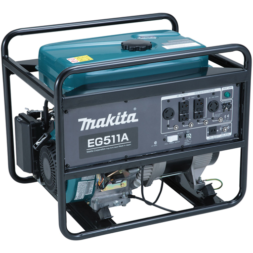 Makita EG511A Generators 5100 W Surge 5100 W Rated 120 V 240 V 17.8 L Tank