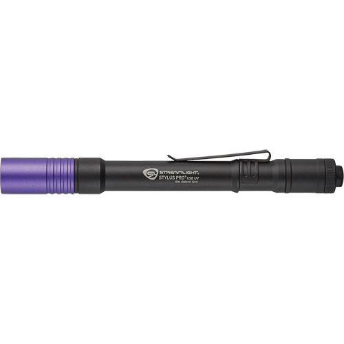 Streamlight 66149 Stylus Pro® USB UV Penlight, LED, Rechargeable Batteries