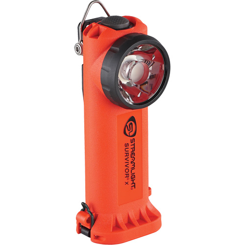 Streamlight 90952 Survivor X Right-Angle Firefighter Flashlight, LED ...