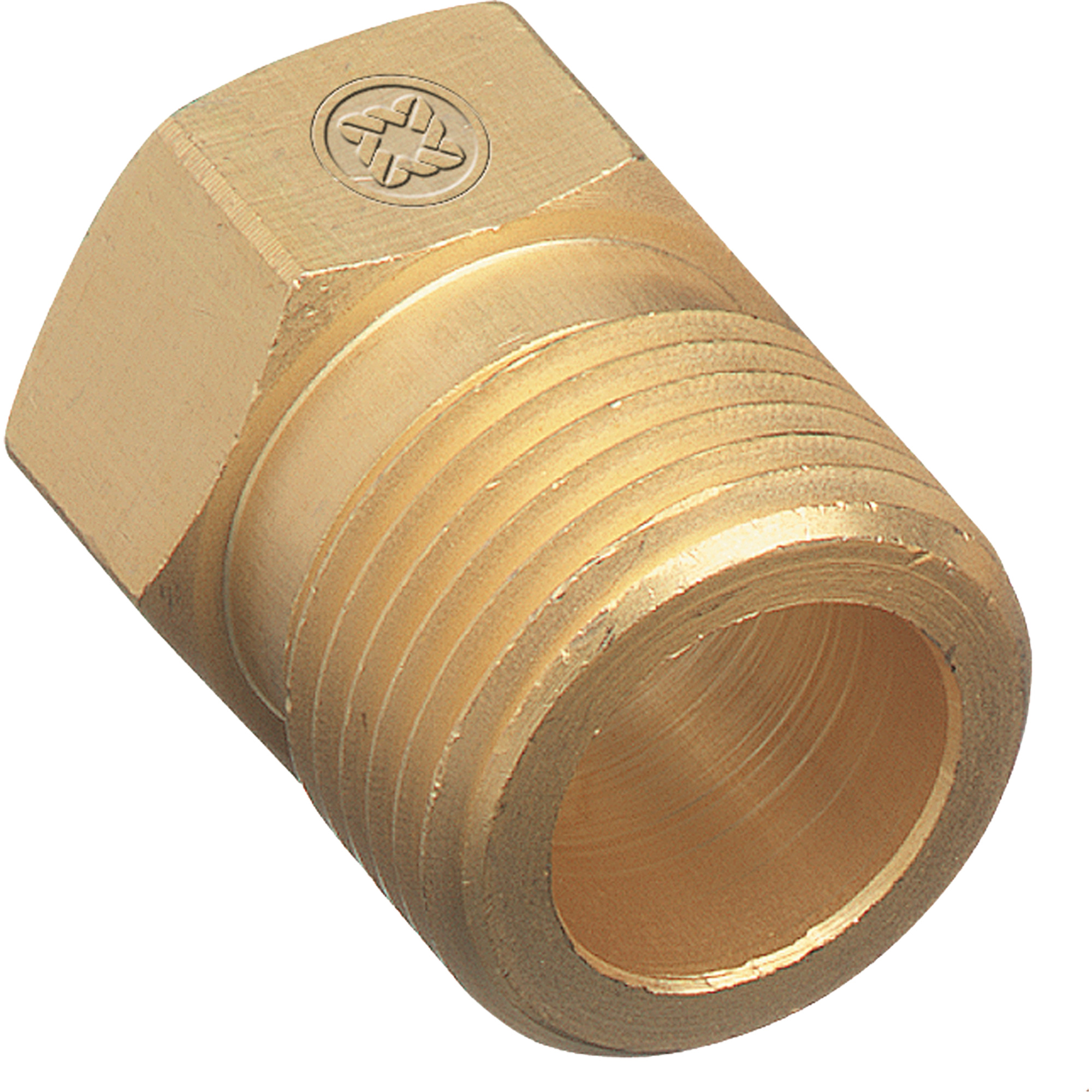 WESTERN ENTERPRISES NUT HEX,BRASS .880"-14 NGO,RH MALE,CGA 500 312-1882 ...