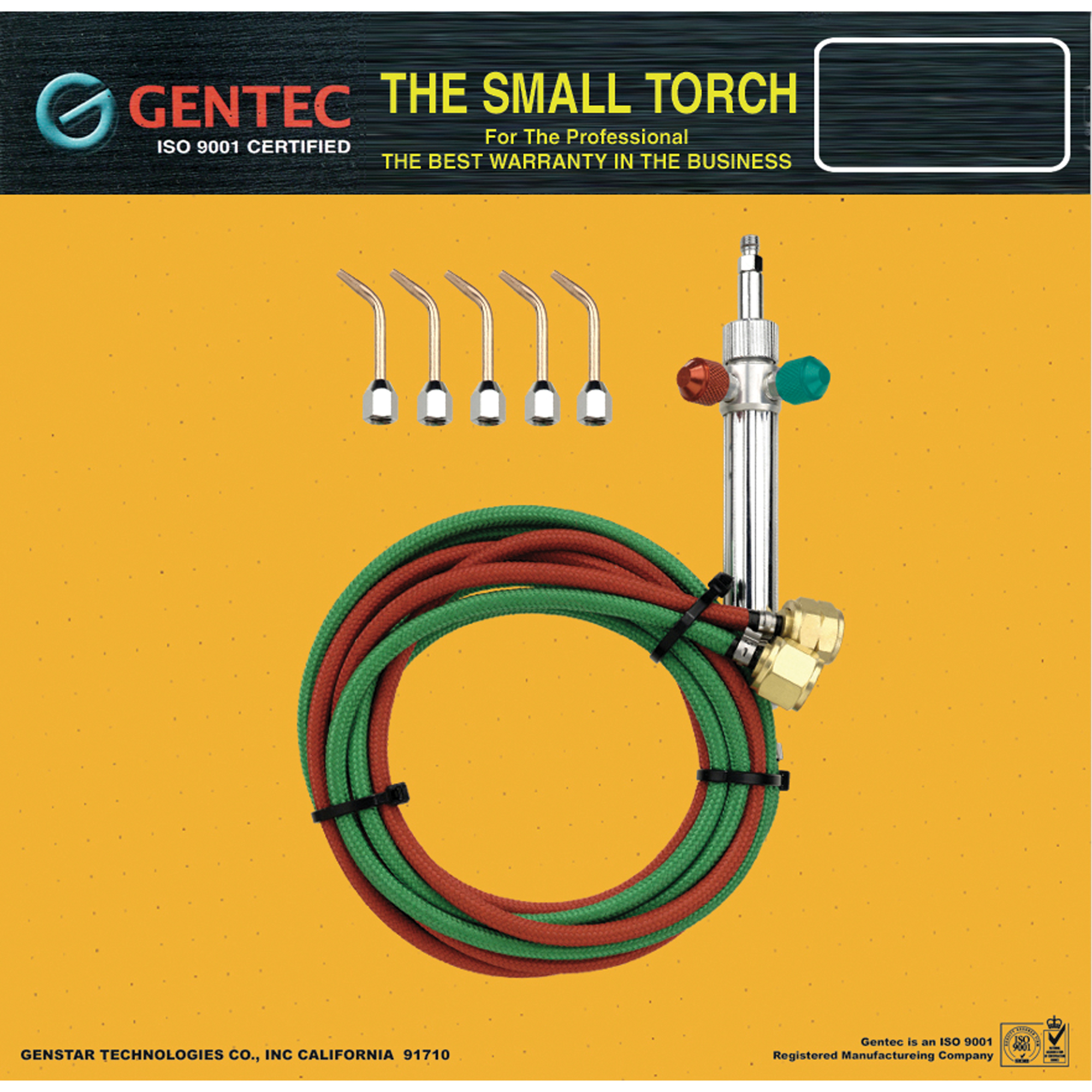 Gentec KSTA06SP Oxy-Fuel The Small Torch Kits, 1/2" Cut