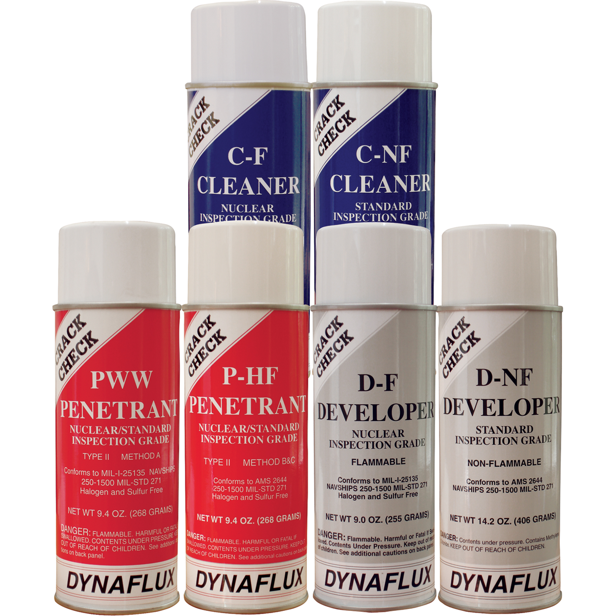 Dynaflux Quality Products CNF315-16 NDT Spray - Visible Dye Penetrant ...