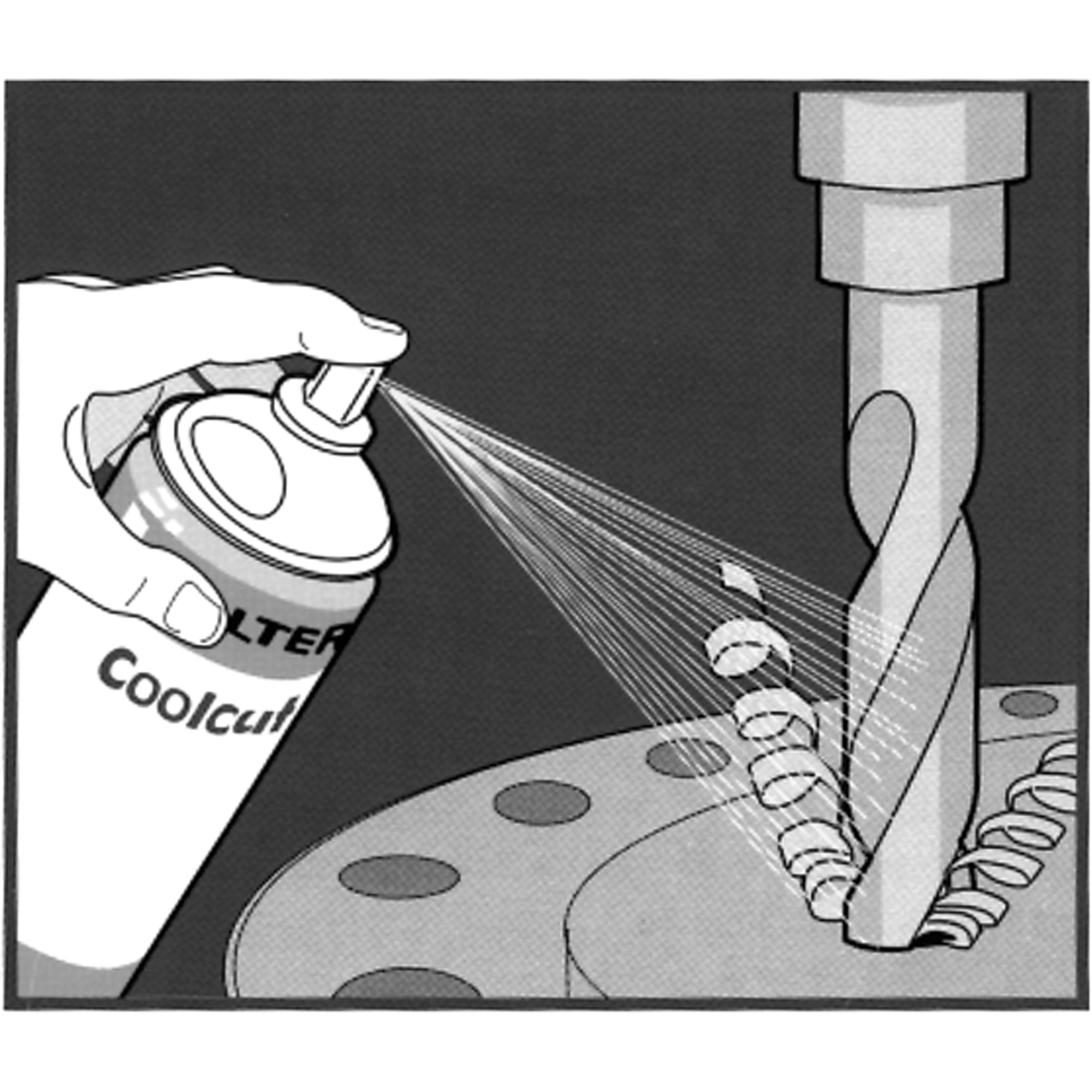 Walter Surface Technologies 53B002 Coolcut Lubricant, 400 ml