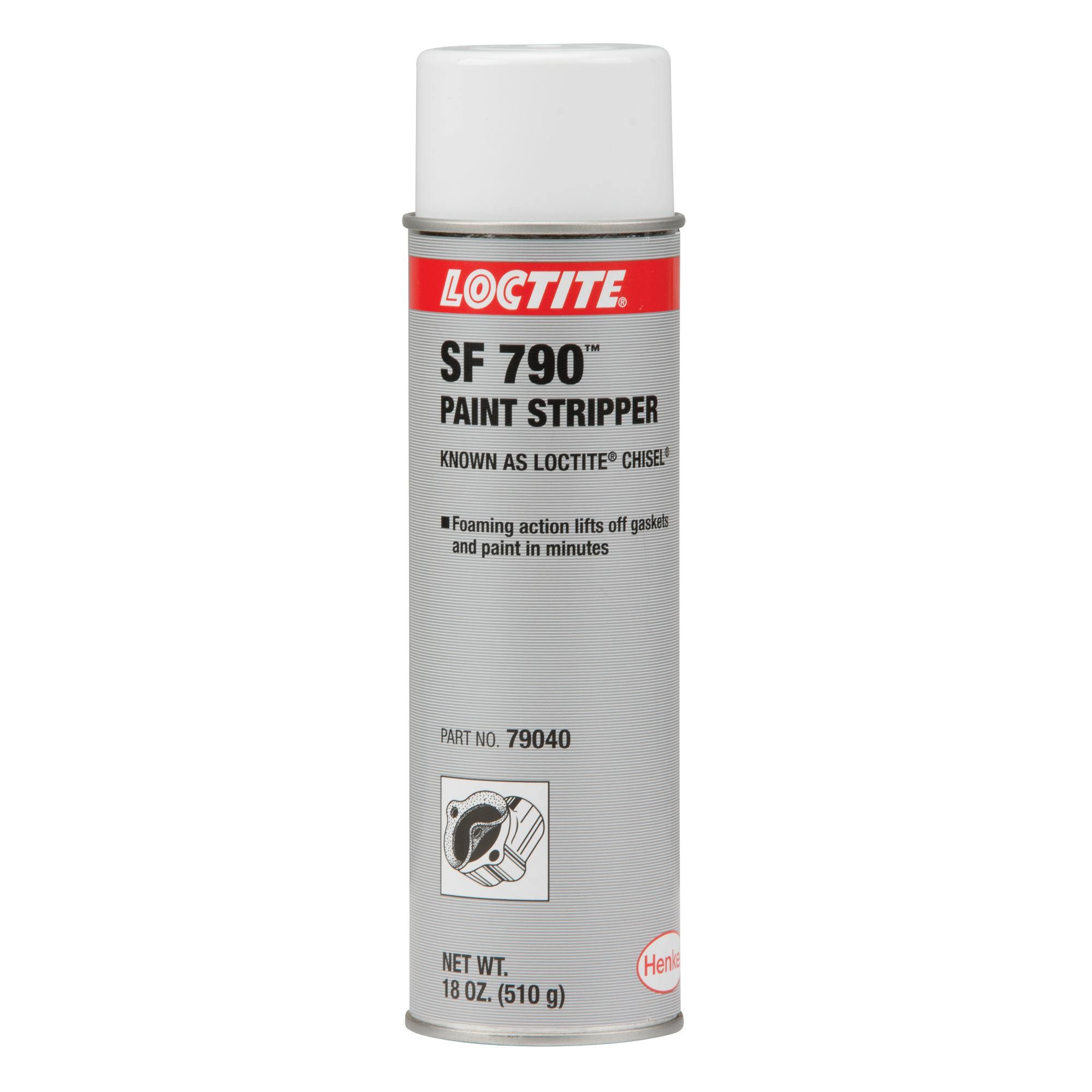 Loctite 135544 Décapant à peinture Chisel, 18 oz, Canette aérosol