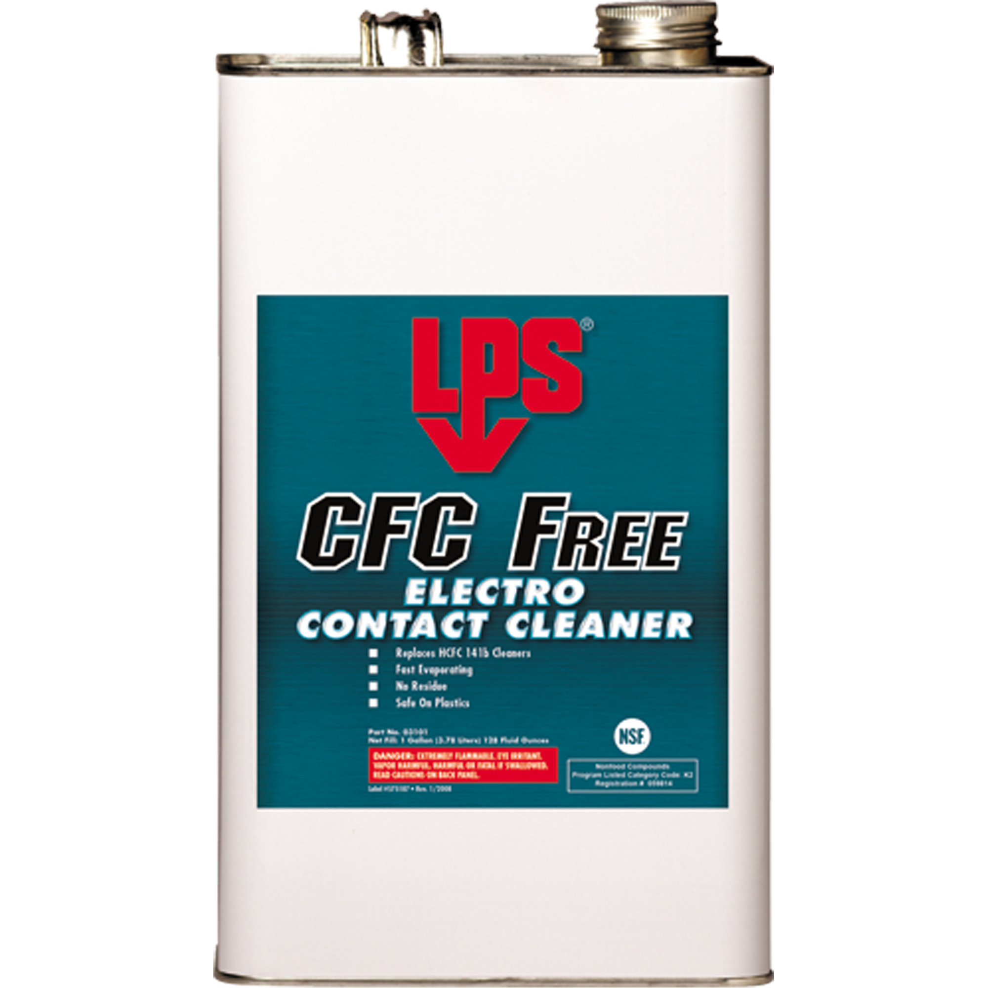 LPS C03101 CFC Free Electro Contact Cleaner, Gallon