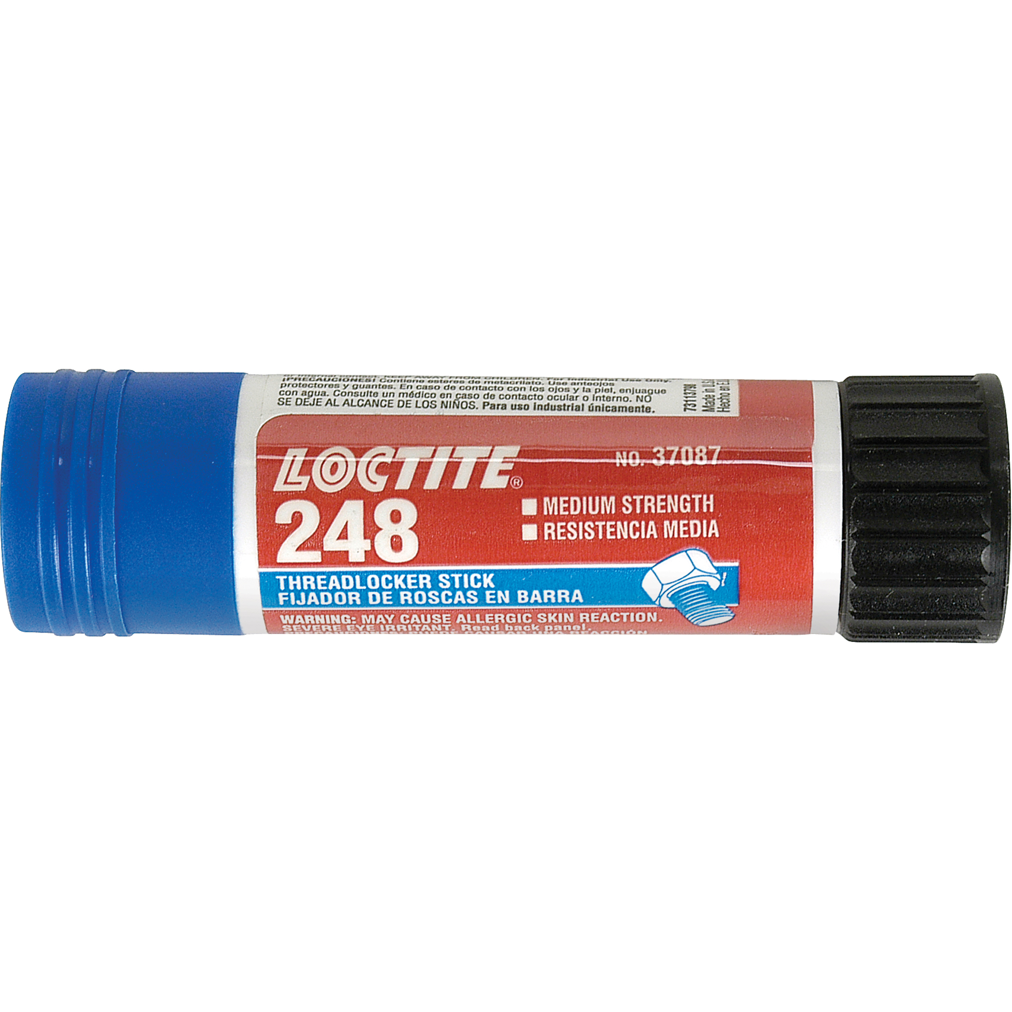 Loctite 462476 Quickstix Threadlocker 248 , Blue, Medium, 19 g, Stick