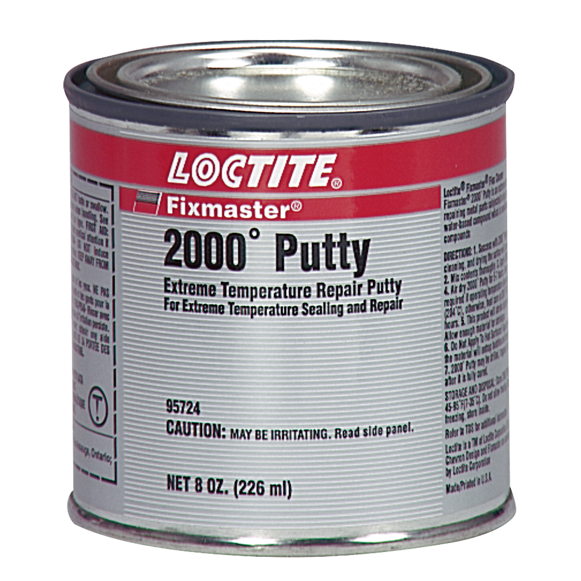Loctite 235579 Mastic 2000 Fixmaster, 8 oz, Cartouche, Argent