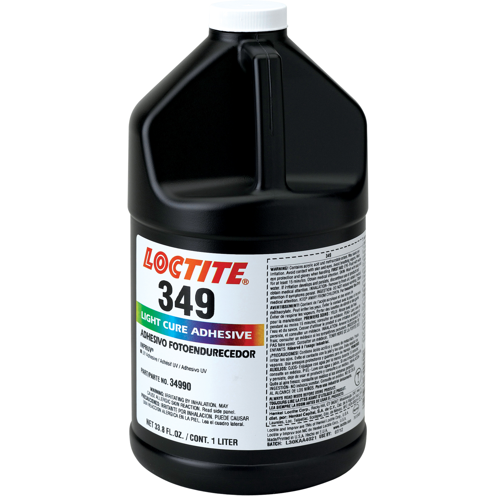 LOCTITE Improv 349 Light Cure Acrylic AD400 (135409) | Shop Light Cure ...