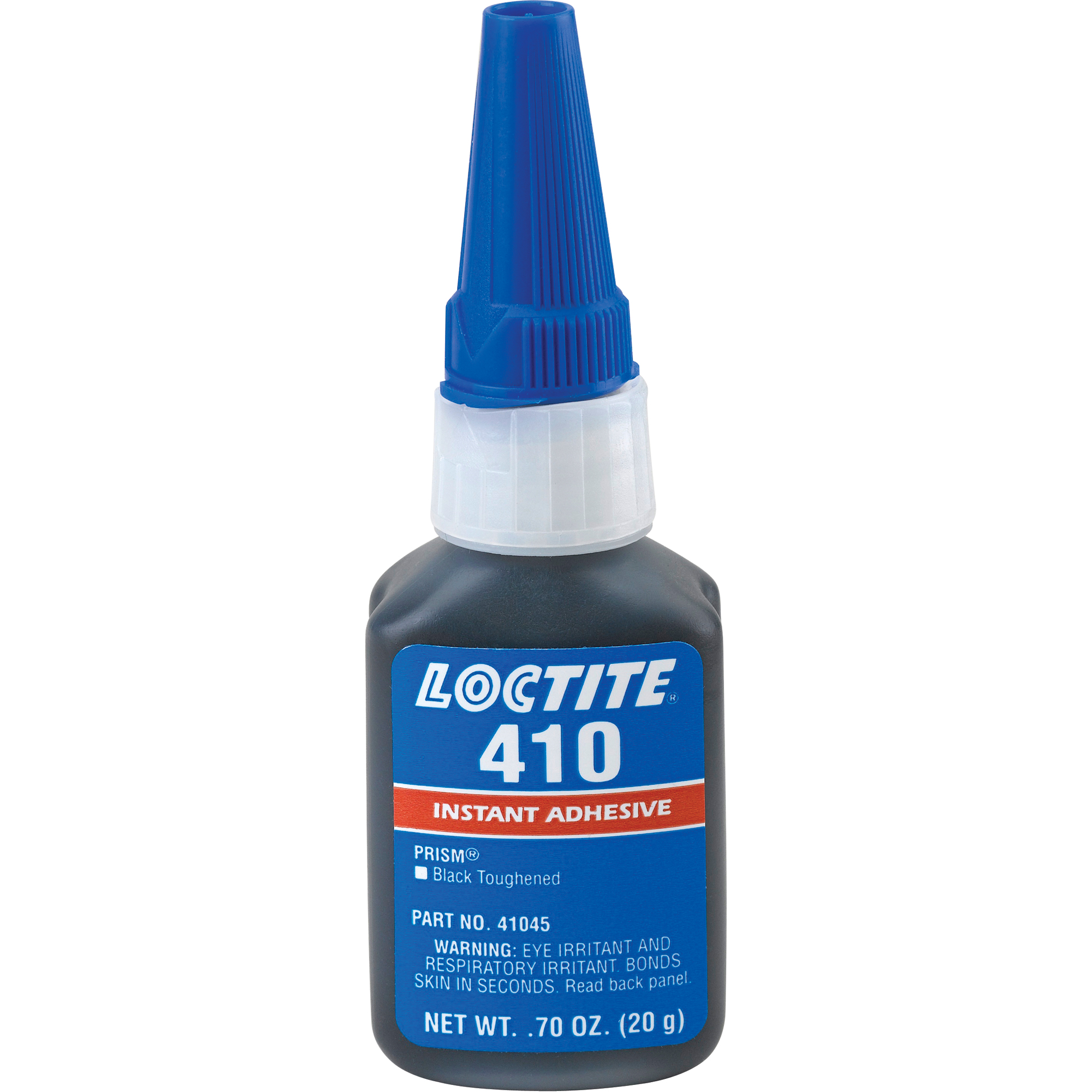 Loctite 135444 410 Instant Adhesive, Black, Bottle, 20 g