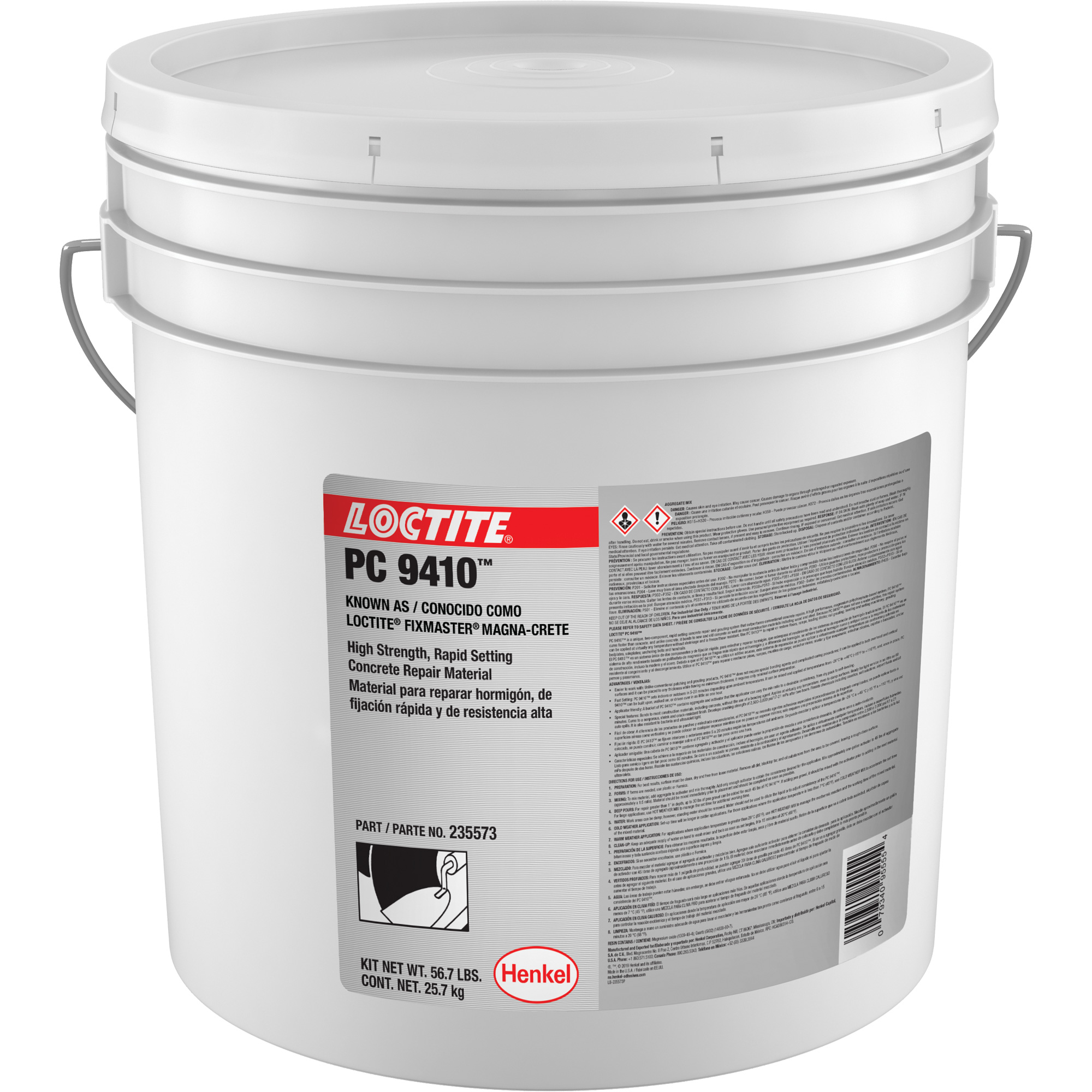 LOCTITE Fixmaster Magna-Crete Concrete Repair AD917 (235573) | Shop ...