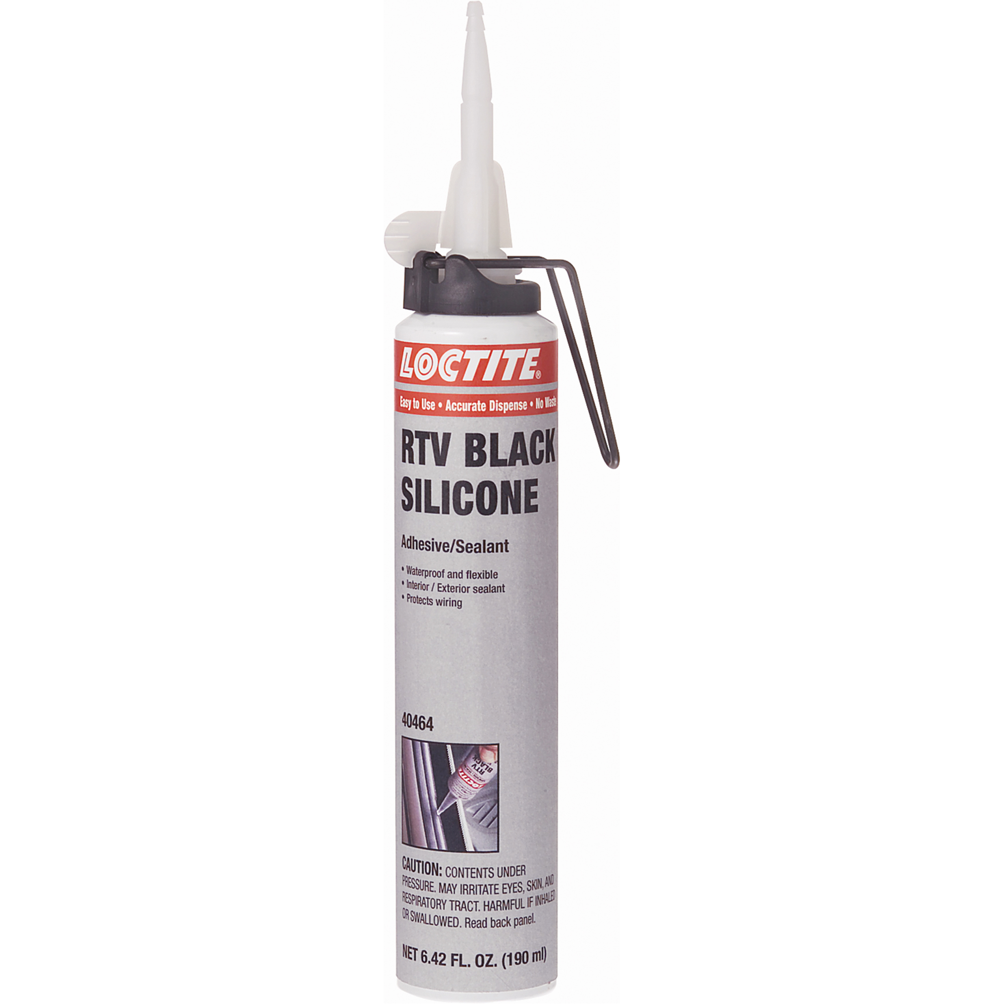 Loctite 743519 Superflex RTV Silicone Adhesive Sealant, Cartridge, Black