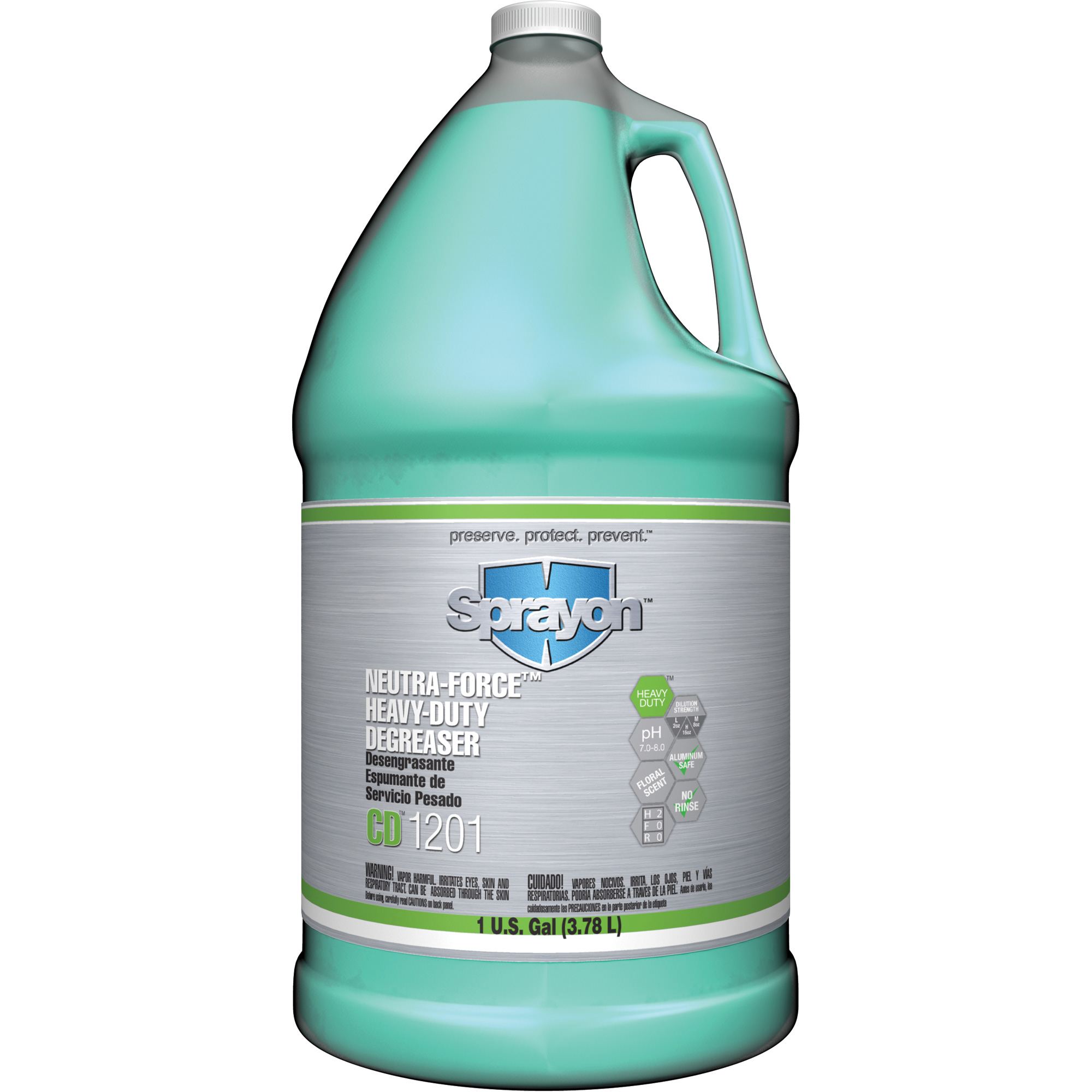 SPRAYON CD1201 Neutra-Force Heavy Duty Degreaser, Gallon AE840 ...