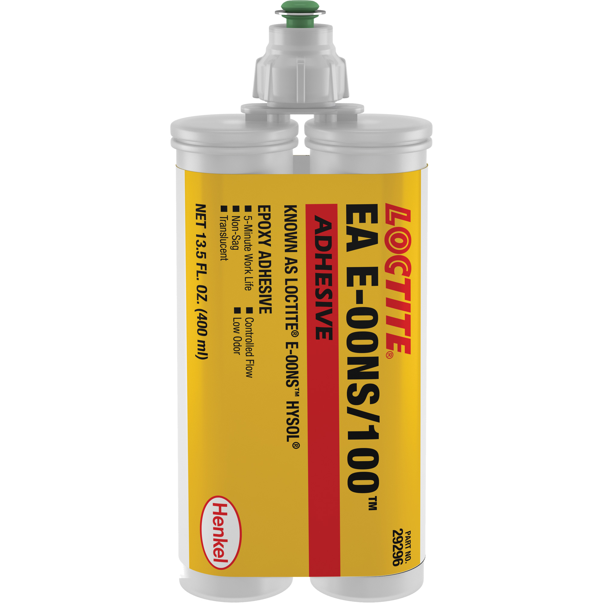 LOCTITE E-00NS Hysol Epoxy, 400 ml, Dual Cartridge, Two-Part ...