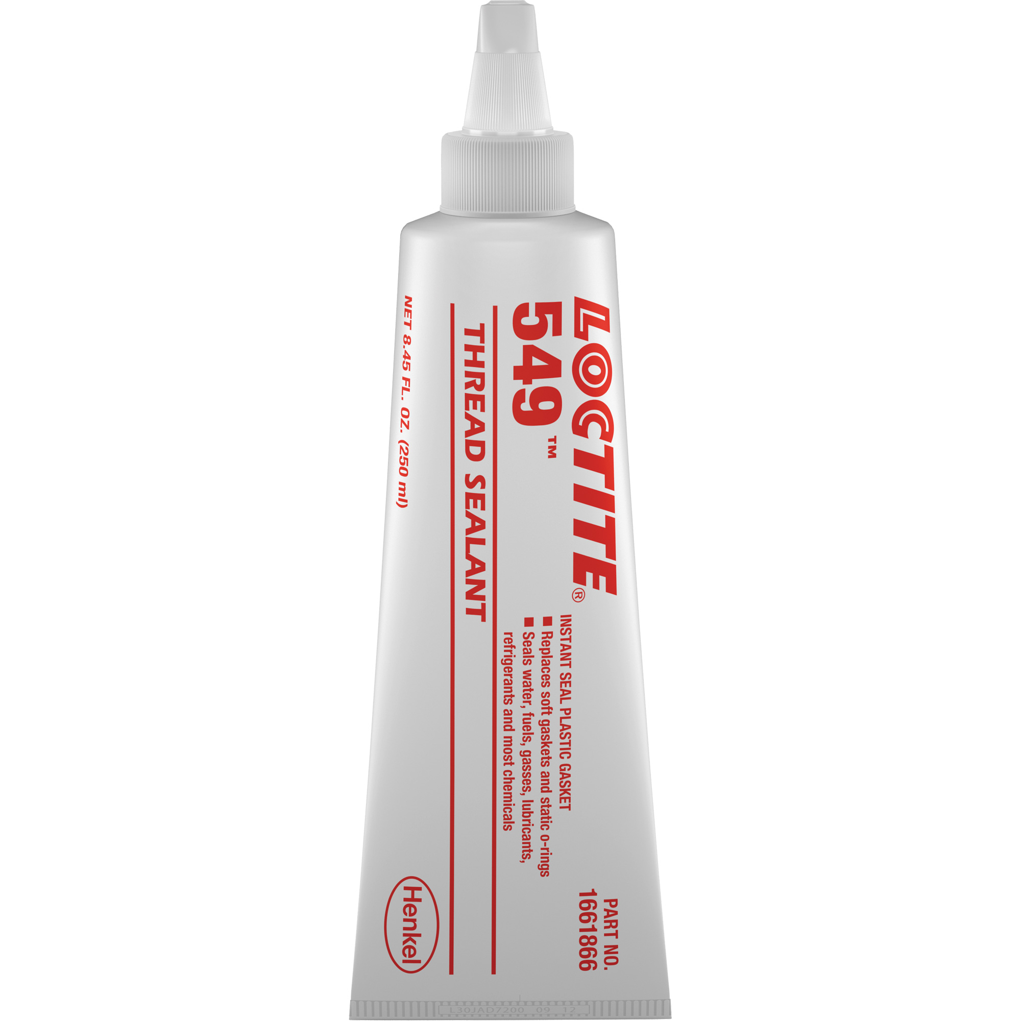 Loctite 1661866 549 Thread Sealant, Tube, 250 ml, -54° C - 149° C/-65 ...