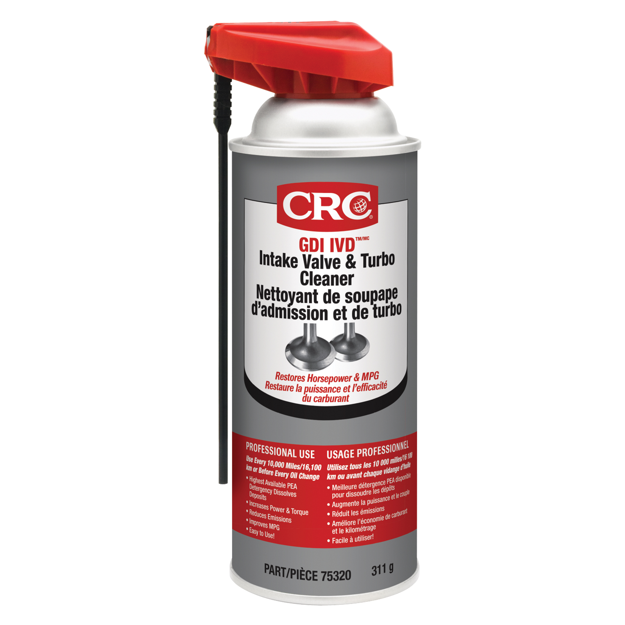 CRC CANADA GDI IVD Intake Valve & Turbo Cleaner, Aerosol Can AF439 ...