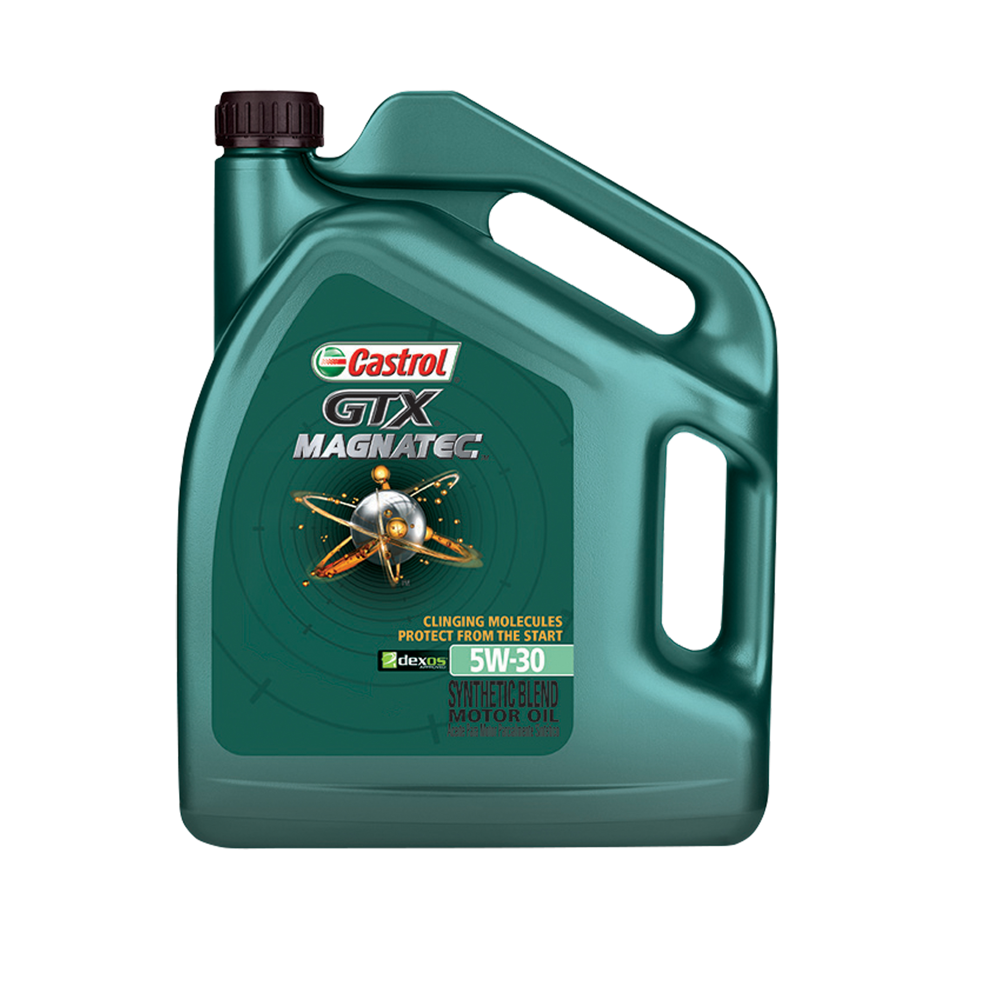 Castrol 022113A GTX® MAGNATEC 5W30 Motor Oil, 5 L, Jug