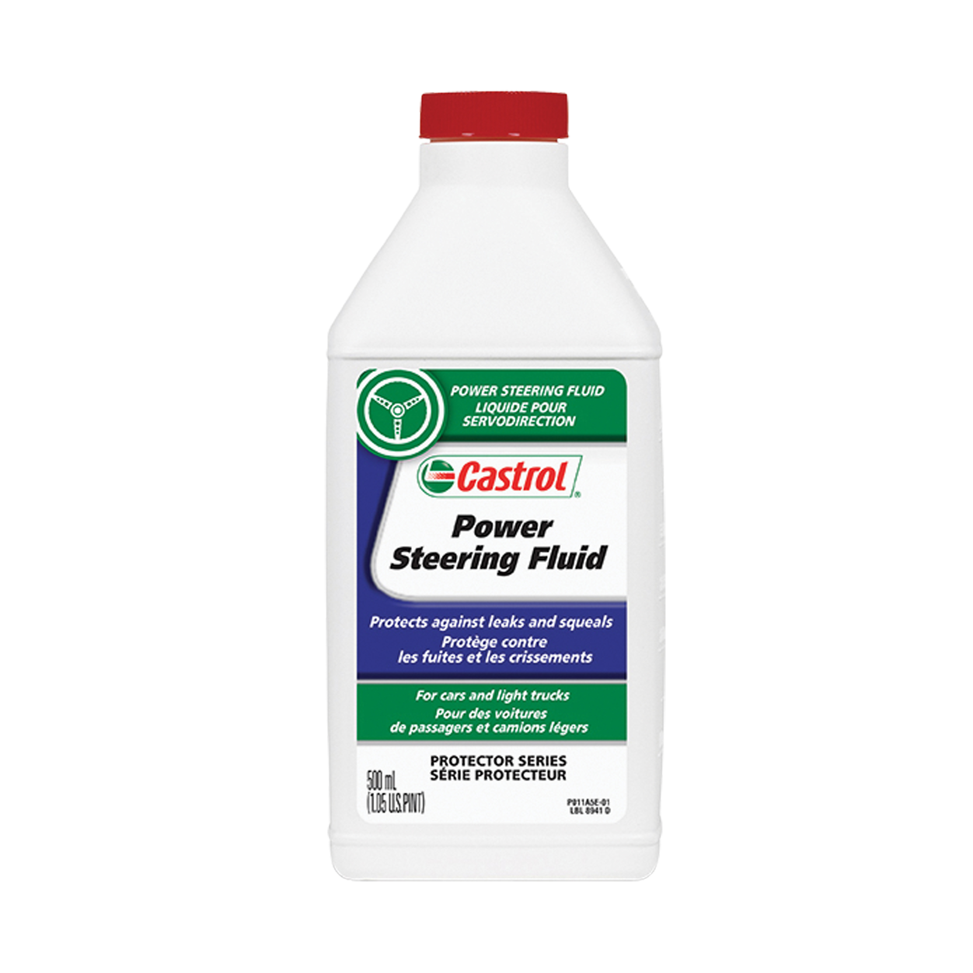 Castrol 0078947 GT® Power Steering Fluid, Bottle