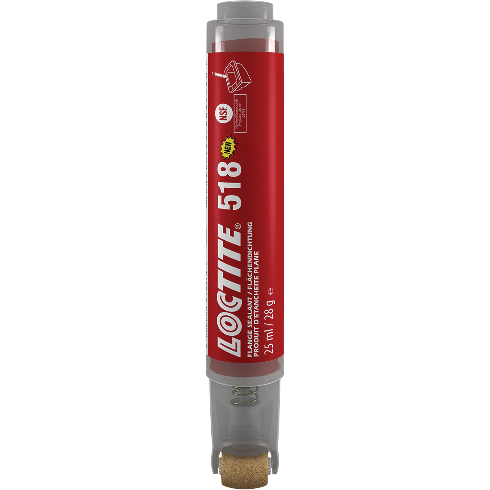 LOCTITE 518 Flange Gasket Sealant Pen, Stick, Red AG555 (2392164 ...