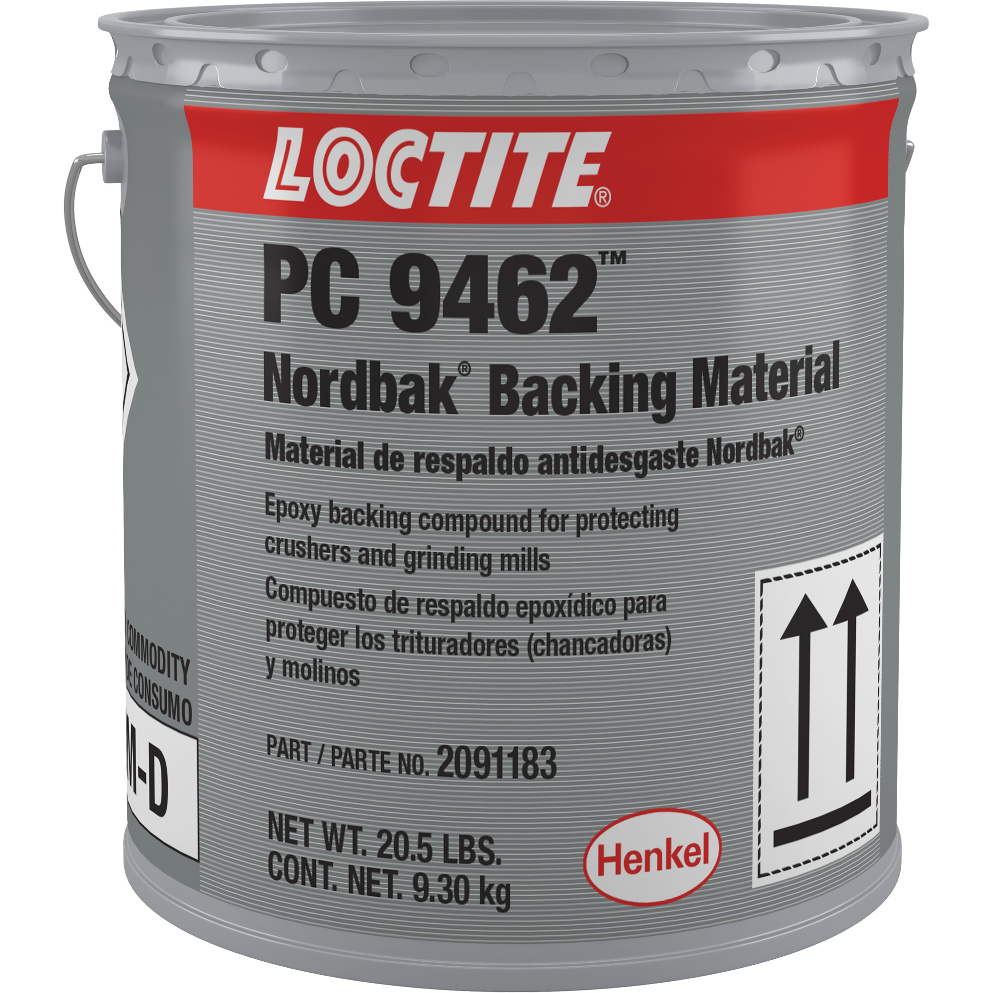 Loctite 2091183 PC 9462 Nordbak Backing Material, 20.5 lbs., Epoxy, Two ...